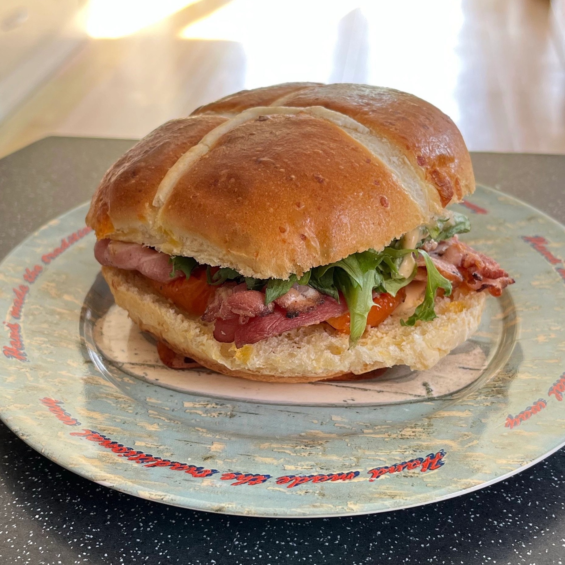 REVIEW: Hot Cross Bun BLT by M&S – Mr Gimpson